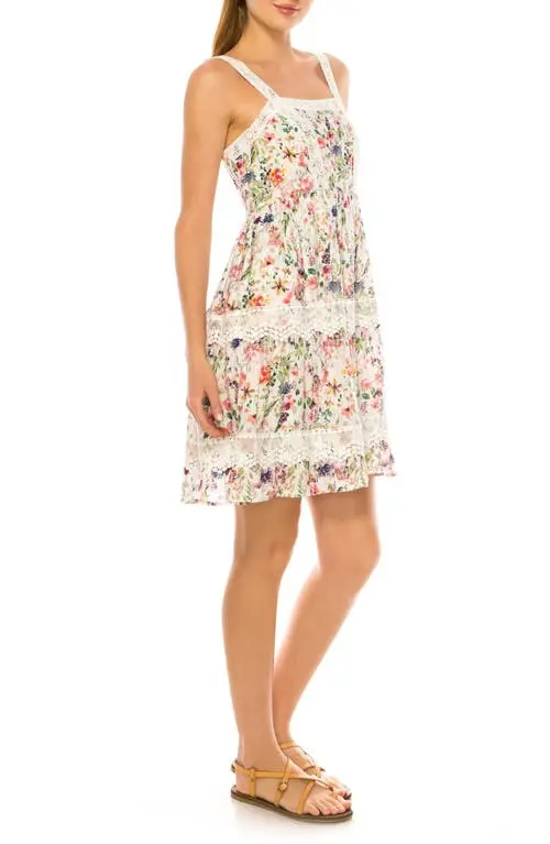 A COLLECTIVE STORY Floral Lace Sundress