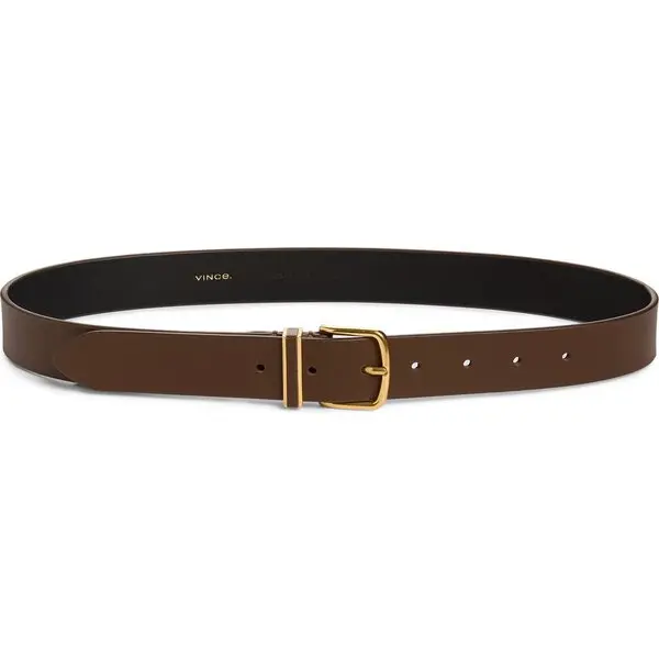 Vince Kaia Leather Belt - Date