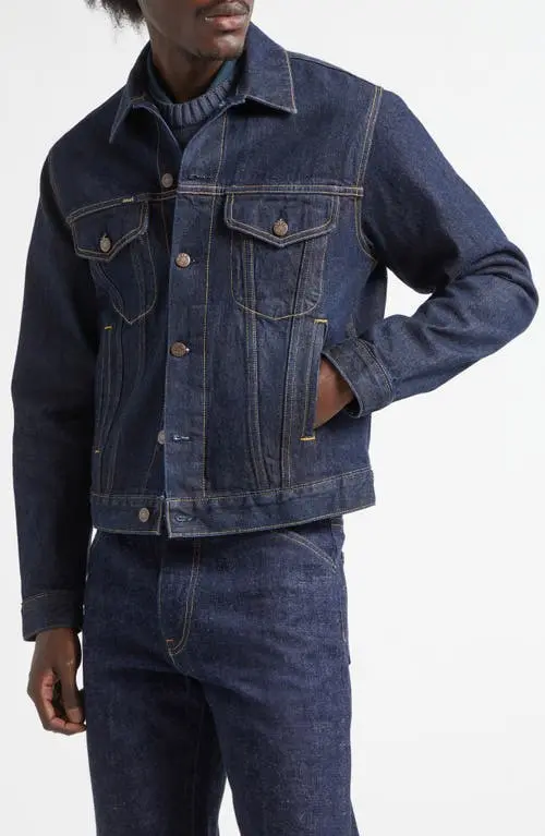 NOAH Redford Selvedge Denim Jacket
