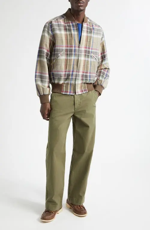 NOAH Double Pocket Buckle Back Chinos