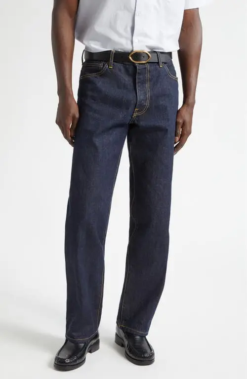 NOAH Selvedge Straight Leg Jeans - Indigo