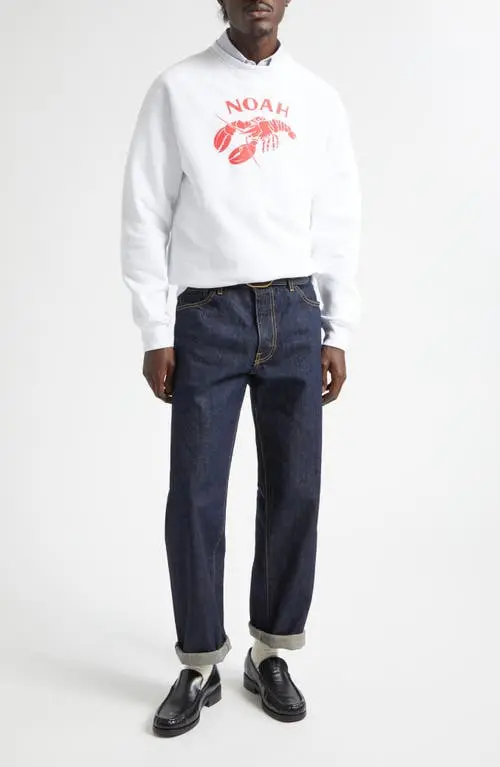 NOAH Selvedge Straight Leg Jeans