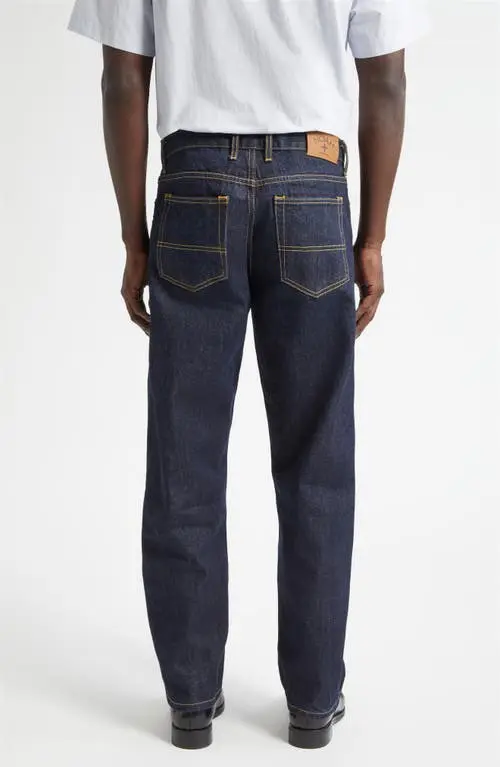 NOAH Selvedge Straight Leg Jeans