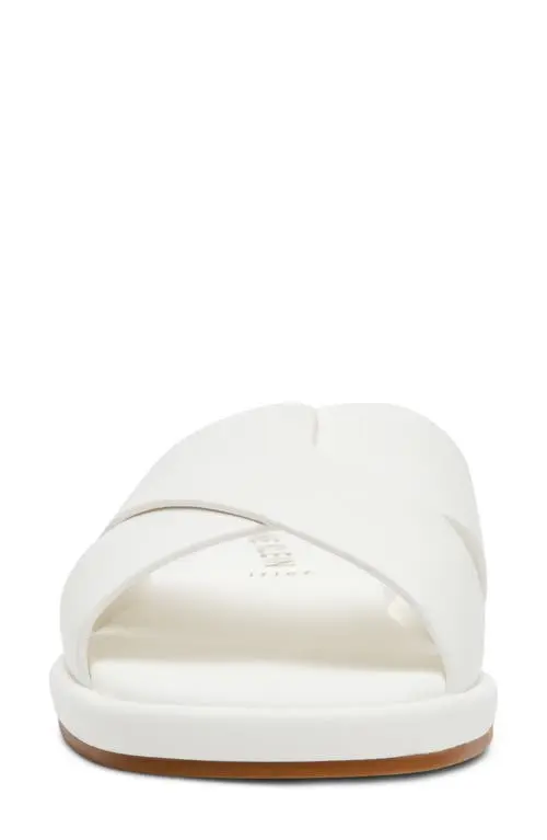 Anne Klein Khloe Crossover Strap Slide Sandal