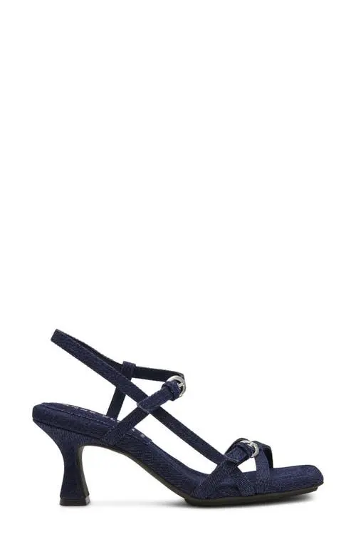 Anne Klein Jaydyn Kitten Heel Sandal - Denim