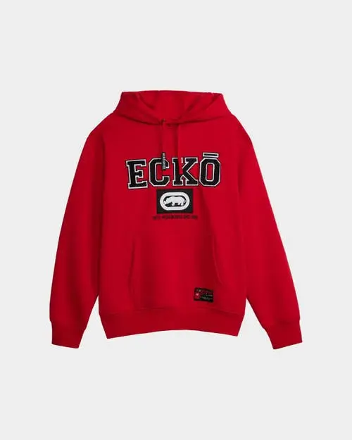 ECKO Fleece Hoodie - True Red