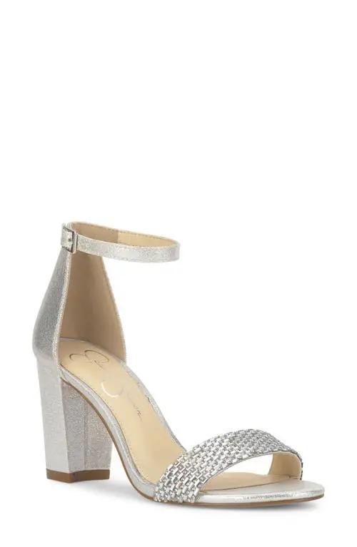 Jessica Simpson Sahino High Heel Sandal - Silver