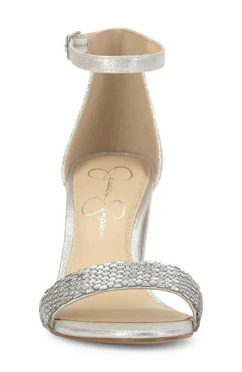 Jessica Simpson Sahino High Heel Sandal - Silver