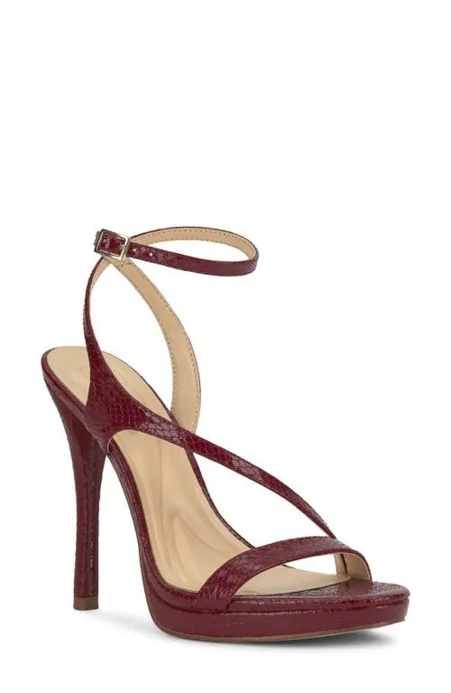 Jessica Simpson Dixia Stiletto Sandals - Chili Pepper