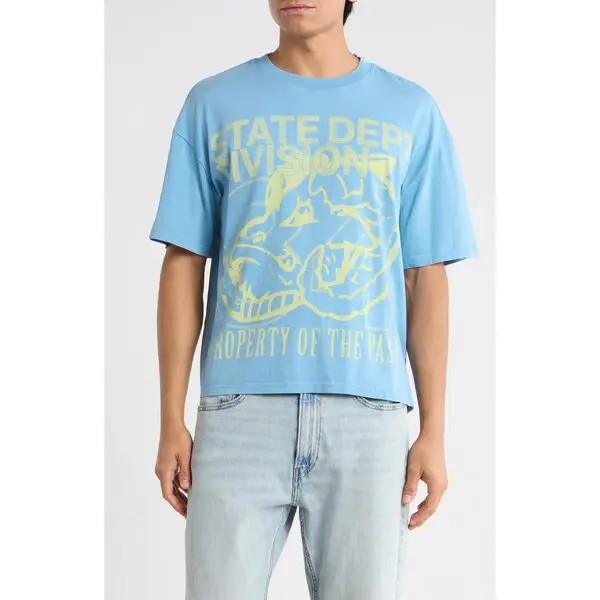 PACSUN State Dept. Cotton Graphic T-shirt