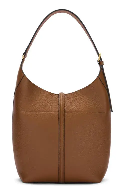 DEMELLIER The Siena Leather Bucket Bag - Tan