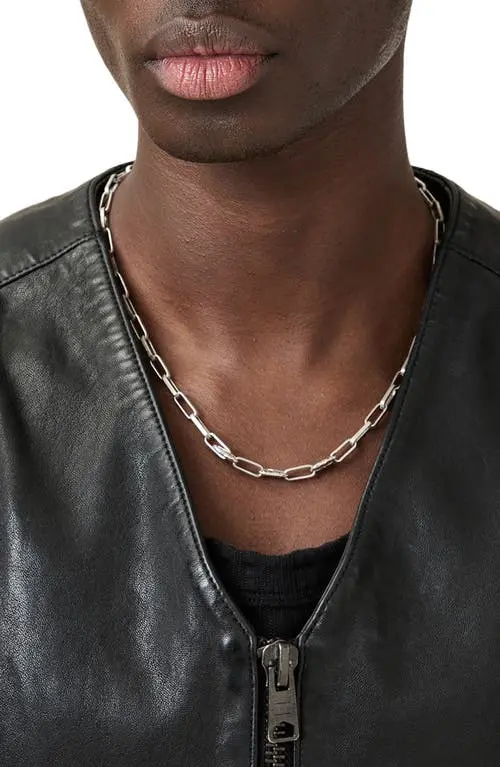 ALLSAINTS Davies Leather Waistcoat