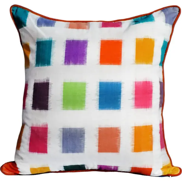 INNER CHILD Technicolor Ikat Pillowcover Only - Multicolor