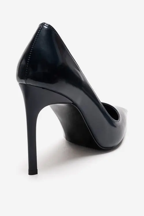 PROLOGUE SHOES Velorien Stiletto Pump - Navy