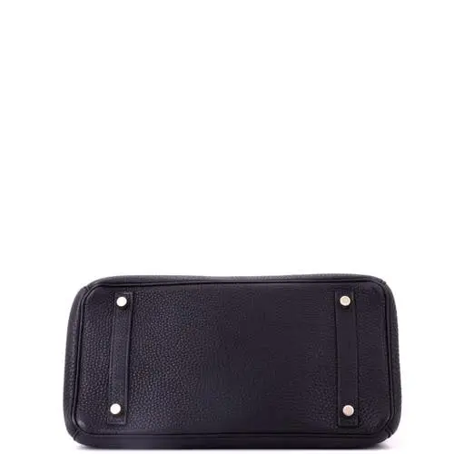Hermès Birkin Handbag Black Togo With Gold Hardware 30 - Noir