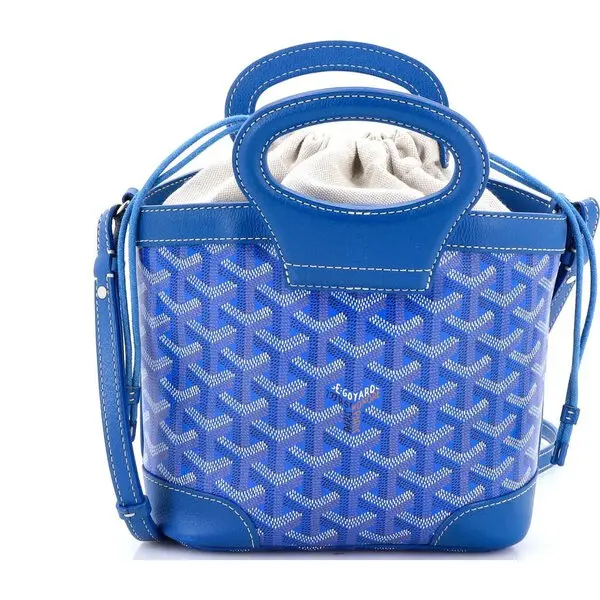 Goyard Beluga Bag Coated Canvas Mini - Blue