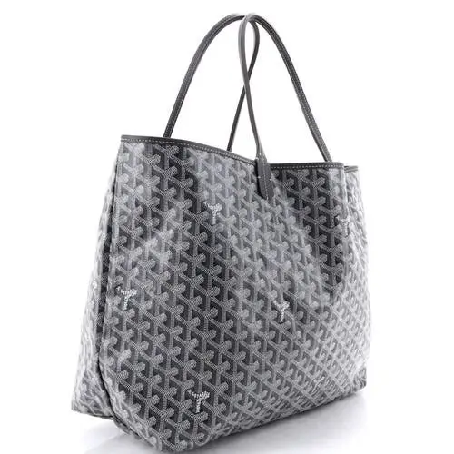 Goyard Saint Louis Tote Coated Canvas Gm - Grey