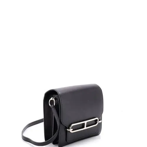 Hermès Roulis Bag Evergrain 18 - Black