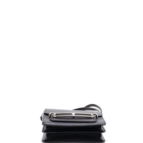 Hermès Roulis Bag Evergrain 18 - Black