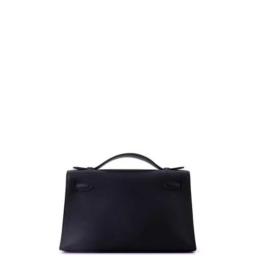 Hermès Kelly Pochette Swift - Noir