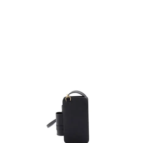 Hermès Hermesway Phone Case Crossbody Bag Epsom - Black