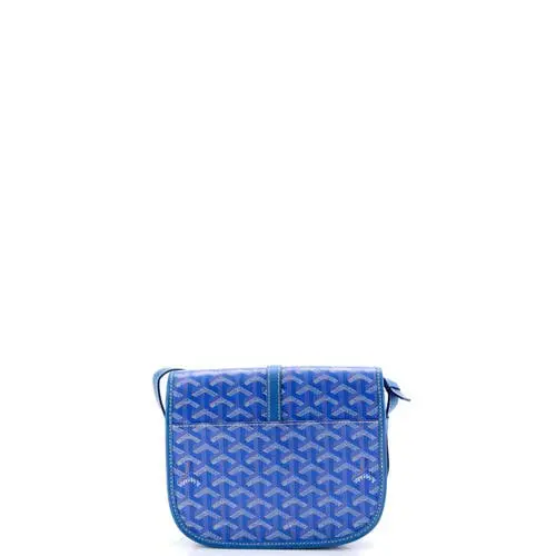Goyard Belvedere Ii Messenger Bag Coated Canvas Pm - Blue