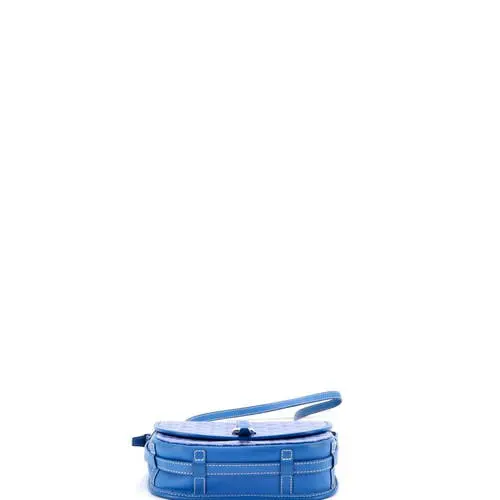 Goyard Belvedere Ii Messenger Bag Coated Canvas Pm - Blue