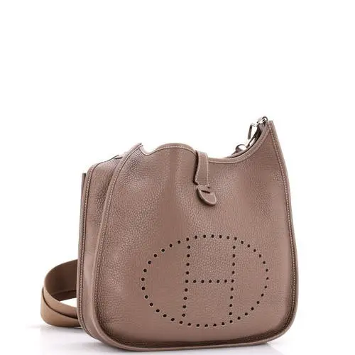 Hermès Evelyne Bag Gen Iii Clemence Pm - Grey