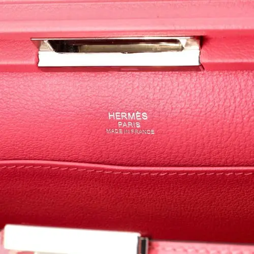 Hermès Clic-h Shoulder Bag Evercolor 21 - Pink