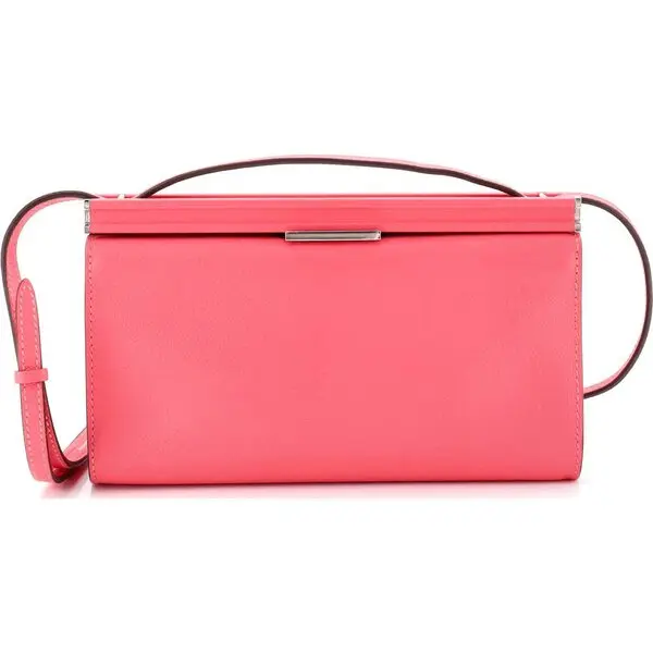 Hermès Clic-h Evercolor 21 Shoulder Bag - Rose Azalee