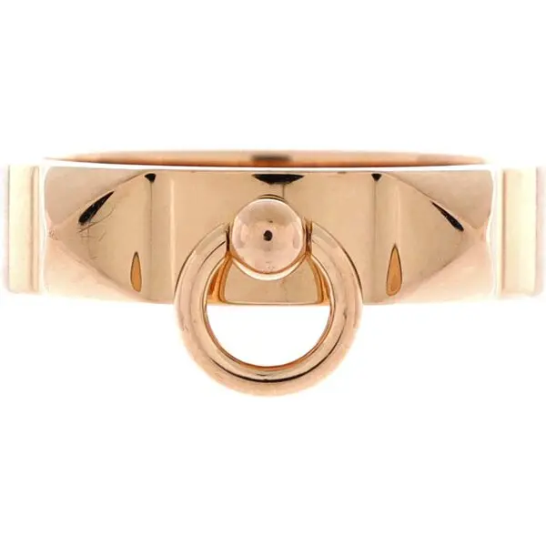 Hermès Collier De Chien 18k Ring - Rose Gold