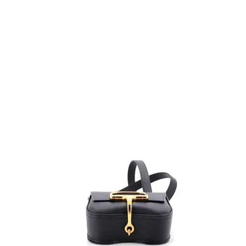 Hermès Della Cavalleria Shoulder Bag Epsom Mini - Black