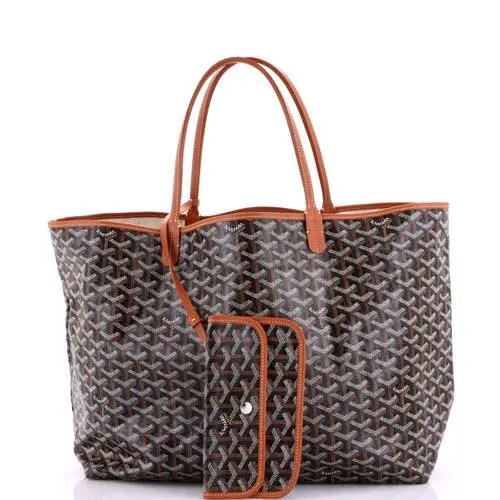 Goyard Saint Louis Gm Tote Coated Canvas