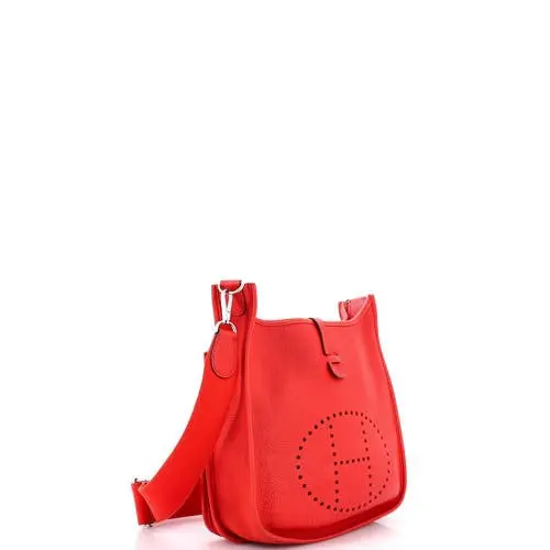 Hermès Evelyne Bag Gen Iii Clemence Pm - Red