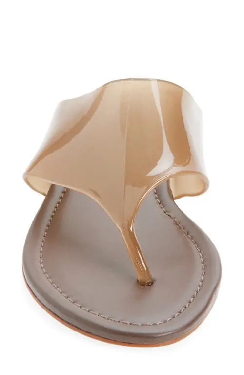 Farm Rio Jelly Flat Flip Flop - Walnut