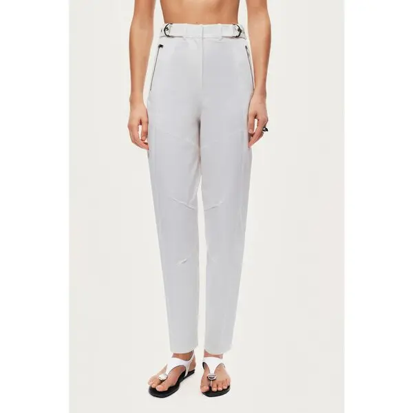 NOCTURNE High-waist Tailored Tapered Pants - White