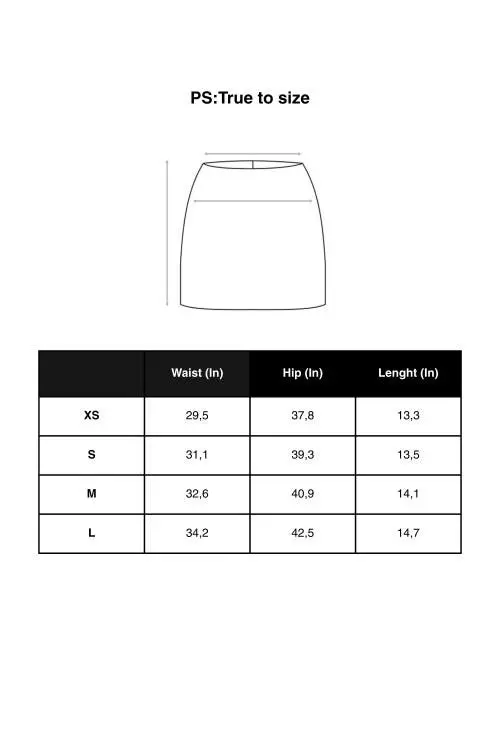 NOCTURNE Linen-blend Skort With Button Detail