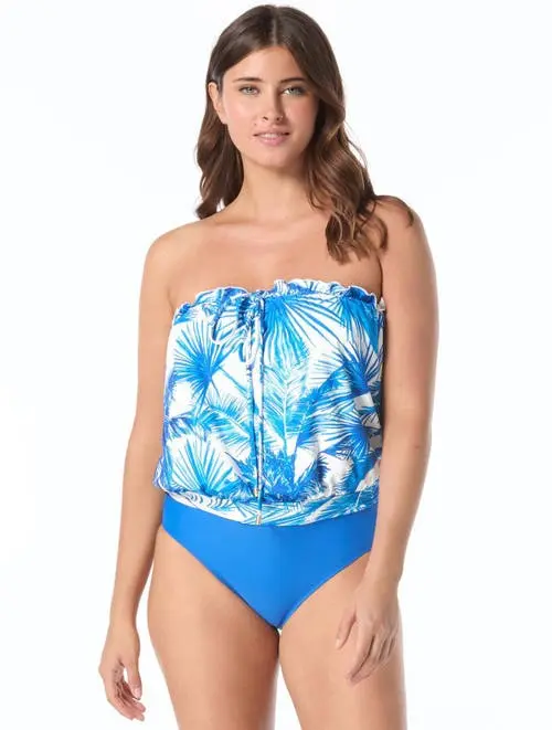COCO REEF Infinity Bandeau Tankini Top D-cup