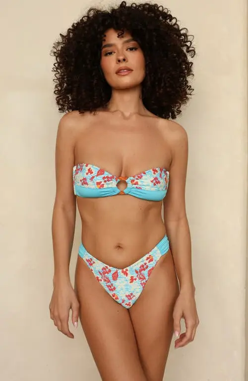 DIPPIN DAISY'S Disco Bandeau Bikini Top - Botanica