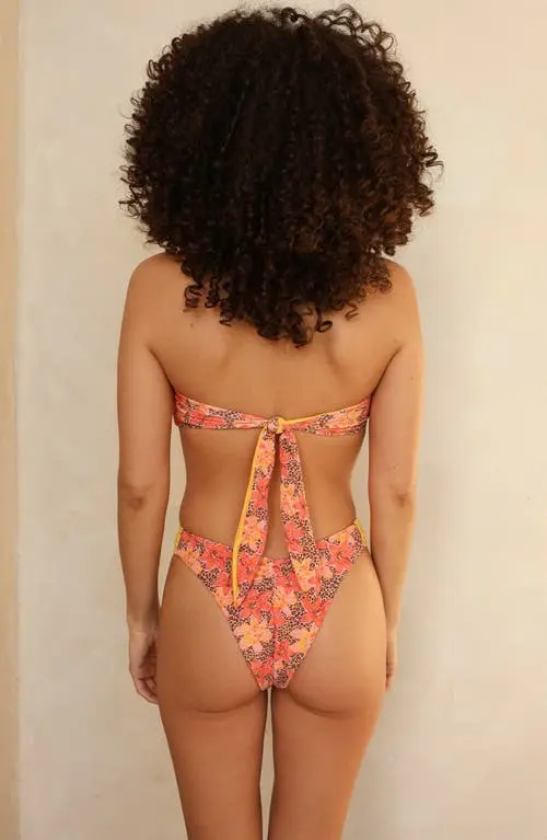 DIPPIN DAISY'S Disco Bandeau Bikini Top - Fiesta