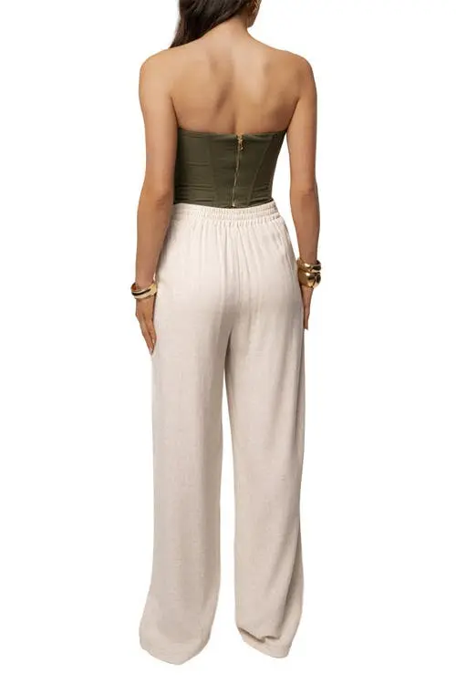 JLUXLABEL Fenix Reversible Linen Corset