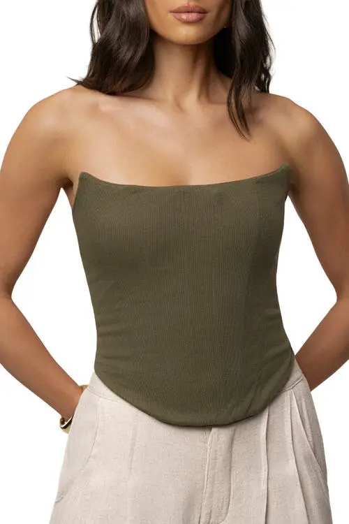 JLUXLABEL Fenix Reversible Linen Corset
