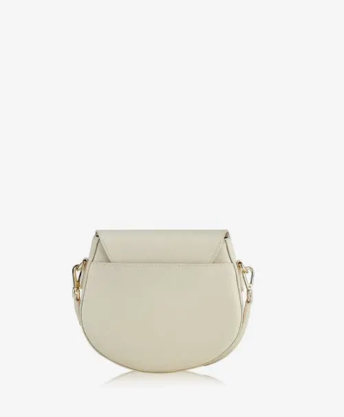 Gigi New York Sophia Saddle Bag - Ivory