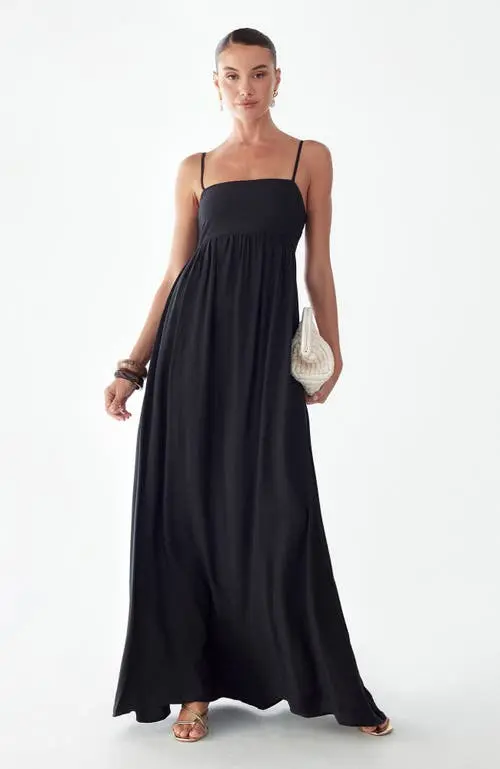 ST MRLO Aster Maxi Dress - Black