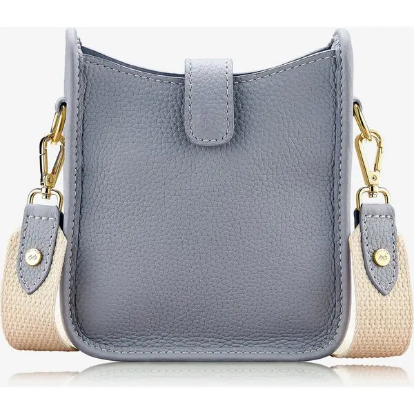 Gigi New York Ellie Crossbody - Blue Grey