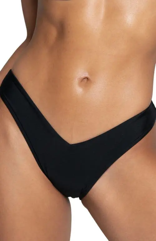 BRIGHT SWIMWEAR Azura Bikini Bottom - Black