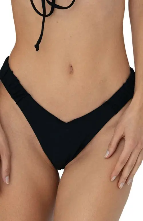 BRIGHT SWIMWEAR Ivy Bottom - Black