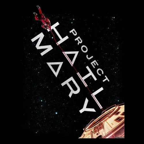 PROJECT HAIL MARY Believe In The Space Short Sleeve Graphic T-shirt