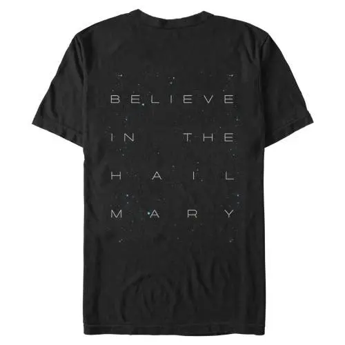 PROJECT HAIL MARY Believe In The Space Short Sleeve Graphic T-shirt