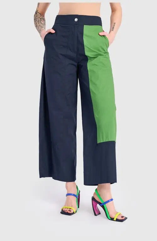 Alembika Cabana Wide Leg Pants - Navy
